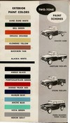 Vintage Dodge Color Chips